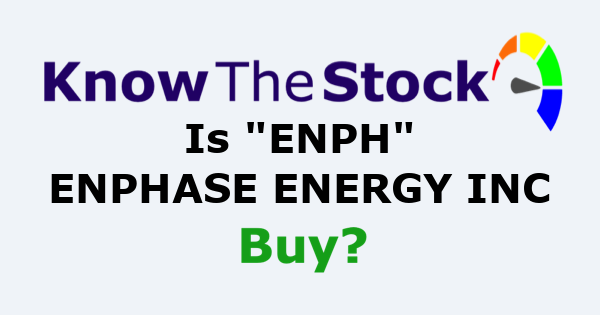ENPH-Enphase Energy Inc | KnowTheStock
